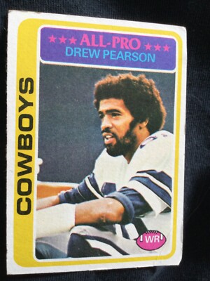 Drew Pearson 1978 Topps Football Card #350 *All Pro* | eBay