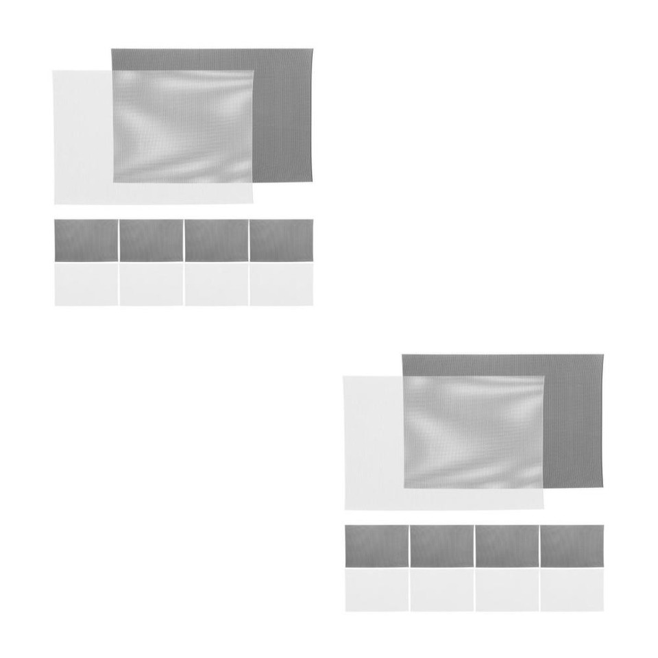 10 Sheets Fursuit Eye Mesh - 0.5mm Eye Mesh for Mask Blank PVC Canvas ...