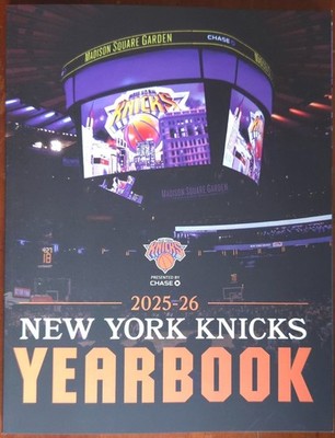 New York Knicks Basketball 2025-26 YEARBOOK -NBA- | eBay
