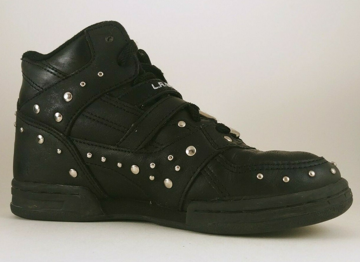 90s BLACK LA Gear Michael Jackson BILLIE JEAN Sneakers Women's Size 4US ...