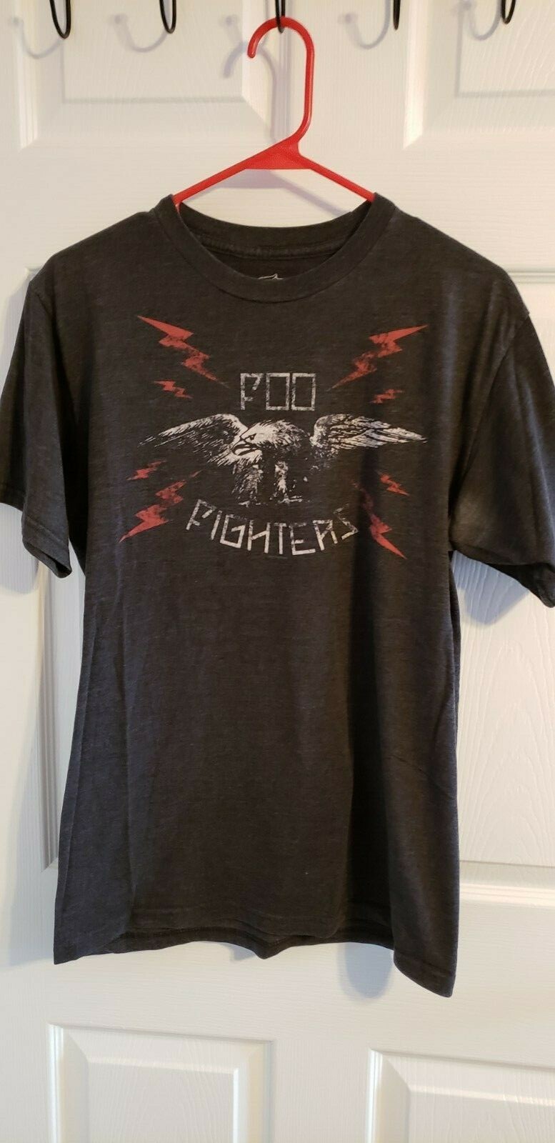 foo fighters t shirt dark grey medium rock tshirts - six fifty one ...