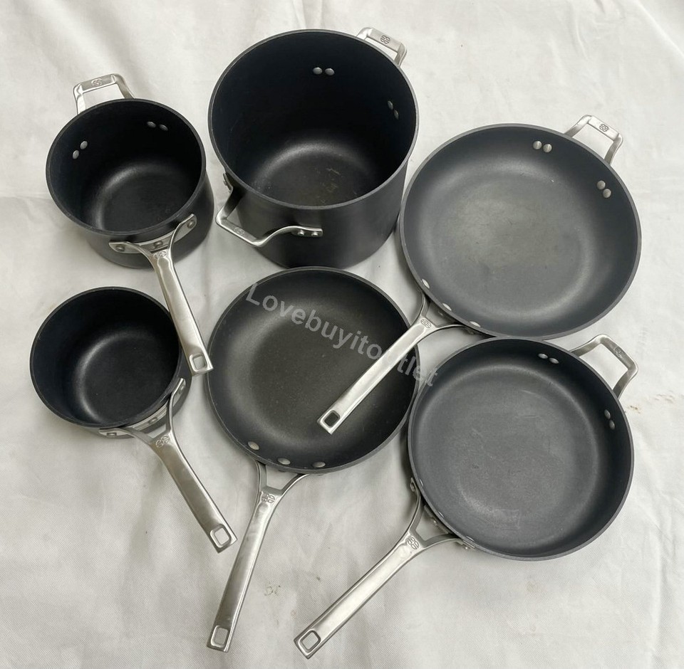 Calphalon Signature 10-piece 3-Layer Nonstick Non-Stick Cookware Set | eBay