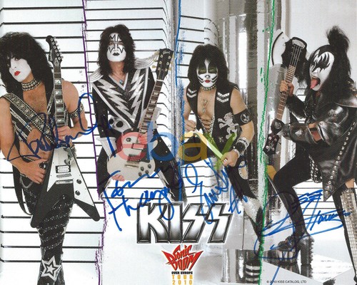 KISS Band Signed 8x10 Autographed Photo reprint | eBay