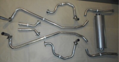 1963-1964 Buick Riviera Dual Exhaust System Aluminized With Resonators ...