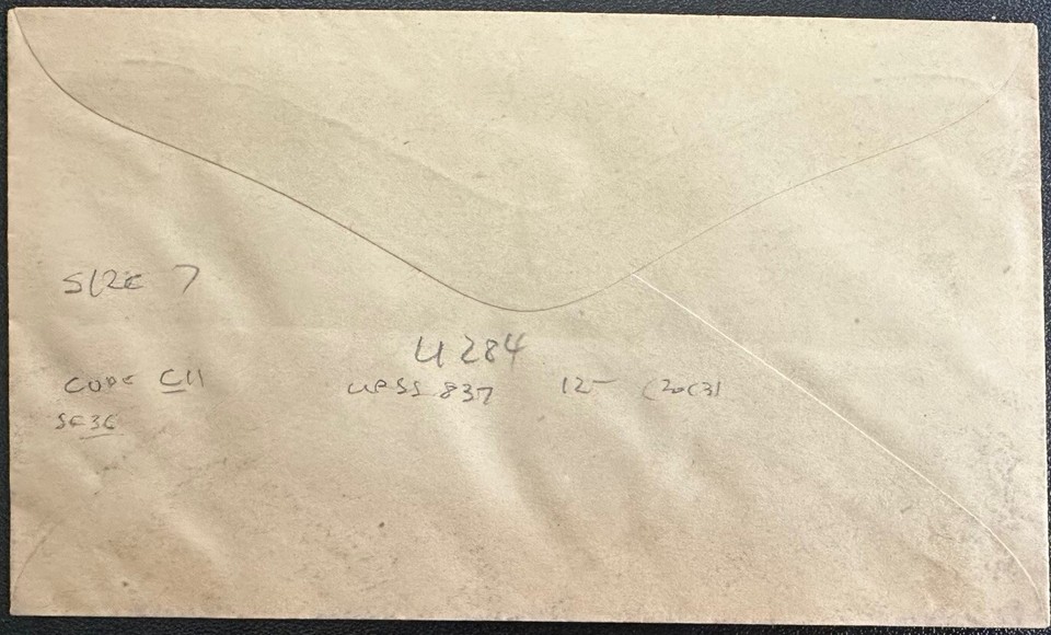 US U284 Specimen (UPSS Specimen cat. 837) *d | eBay