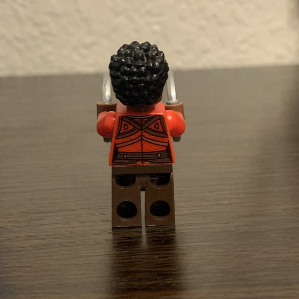 Lego Nakia minifigure w/ Hoops black panther sh467 | eBay