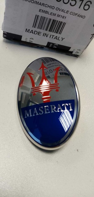 Maserati GranCabrio Front Bonnet Hood Emblem Badge 670106516 Genuine ...