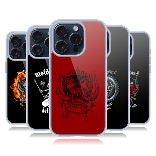 OFFICIAL MOTORHEAD TOURS GEL CASE COMPATIBLE WITH APPLE iPHONE PHONES ...