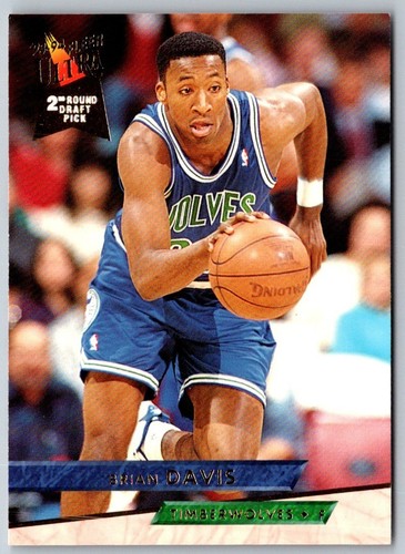 1993 Ultra Brian Davis #288 Minnesota Timberwolves Basketball Card | eBay