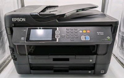 Epson WF-7620 WorkForce Wide-Format 13x19 All-in-One Copier Scanner Fax ...