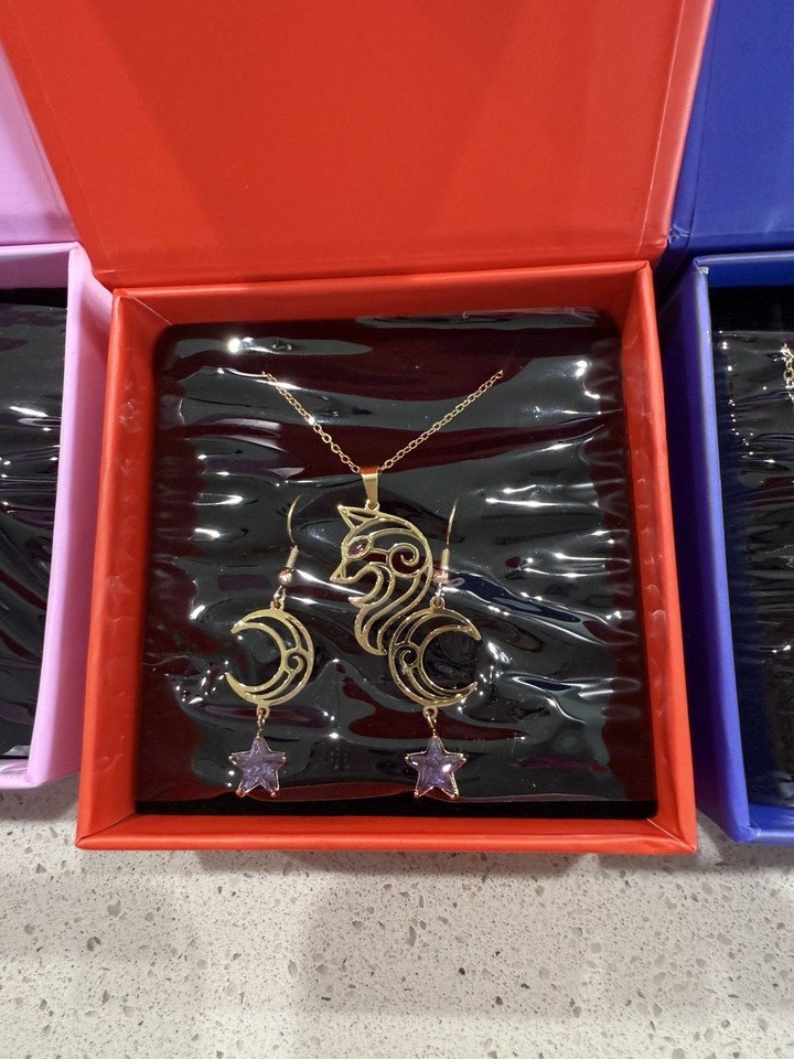 All 3 Aphmau Lycan Necklace & Earring Sets 2025 (New) free shipping ...