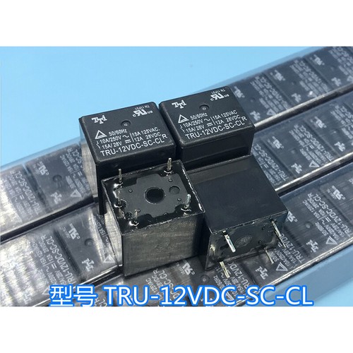 1Pc TTI TRU-12VDC-SC-CL Power Relay 5Pins 15A 125VAC | eBay