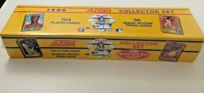 1990 Score Baseball 704 & 56 Magic Motion Sealed Card Set Jackson ...