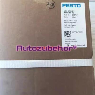 1pcs FESTO soft start quick release valve MS6-SV-1/2-E-10V24-SO-AG ...