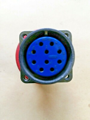 AMPHENOL 10 Pin Female PANEL SOCKET 18-1SF Connector FITS KEMPPI WELDER ...