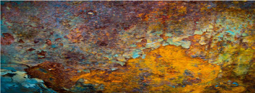 Aged Rust Patina Metal Teal Car Wrap Motorcycle Scooter Bike Vinyl ...