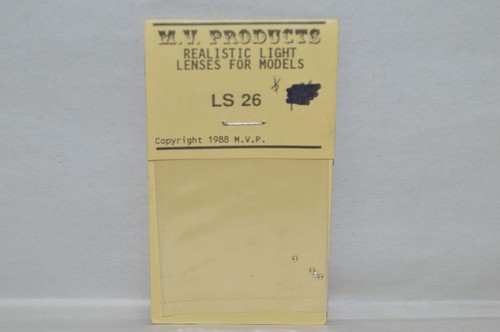 HO scale MV Products LS 26 locomotive lens set (4) clear headlight 6.5 ...