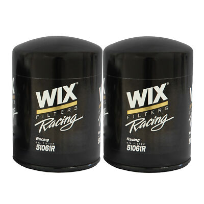 Wix Racing Pair Set 2 Engine Motor Oil Filters For BlueBird Chevy Ford ...