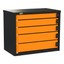 Swivel Storage Solutions PRO342405 5-Drawer 30-Inch Service Tool Box ...