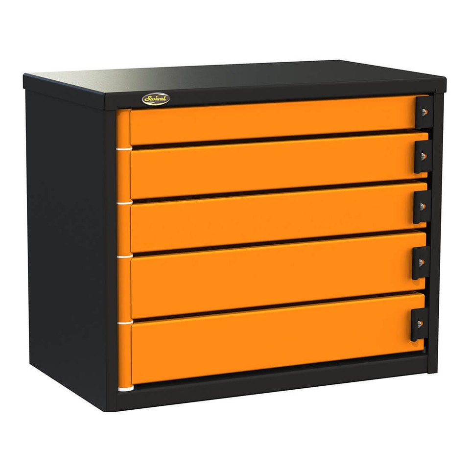 Swivel Storage Solutions PRO342405 5-Drawer 30-Inch Service Tool Box | eBay