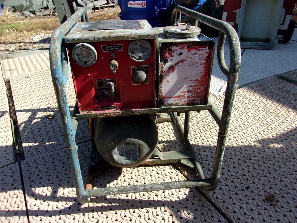 MILITARY SURPLUS GENERATOR NOT WORKING FOR PARTS- CUSTOMER PICKUP ONLY ...