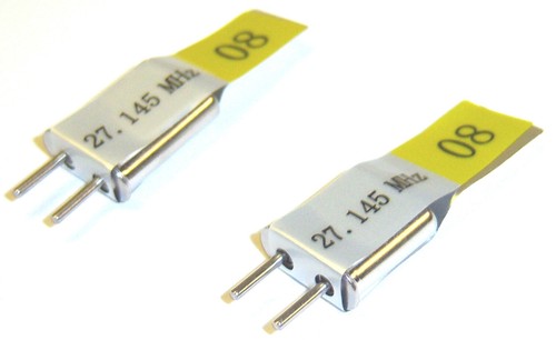 27mhz Transmitter Radio Receiver RC Crystal Pair 27 mhz 27.145 TX & RX ...