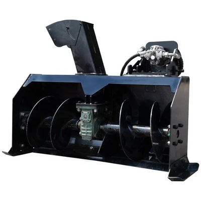 Snow Blower Attachment for Mini Skid Steer Hydraulic Snow