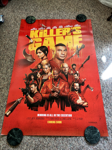 The Killers Game Original Movie Double Side Poster 27x40 * * * | eBay