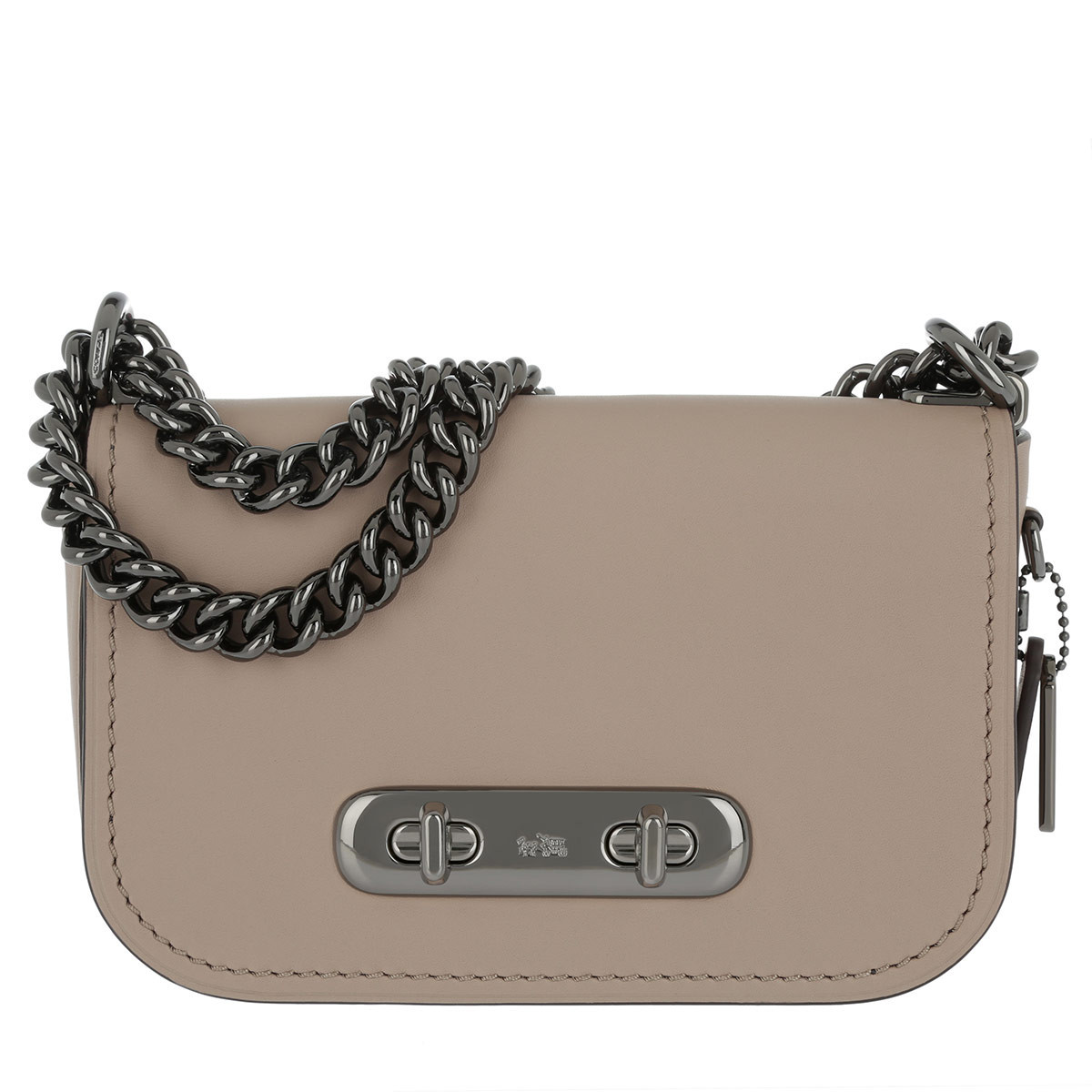 Coach Women's Shoulder Bag Swagger 20 in Glove Tanned Leather Chain ...