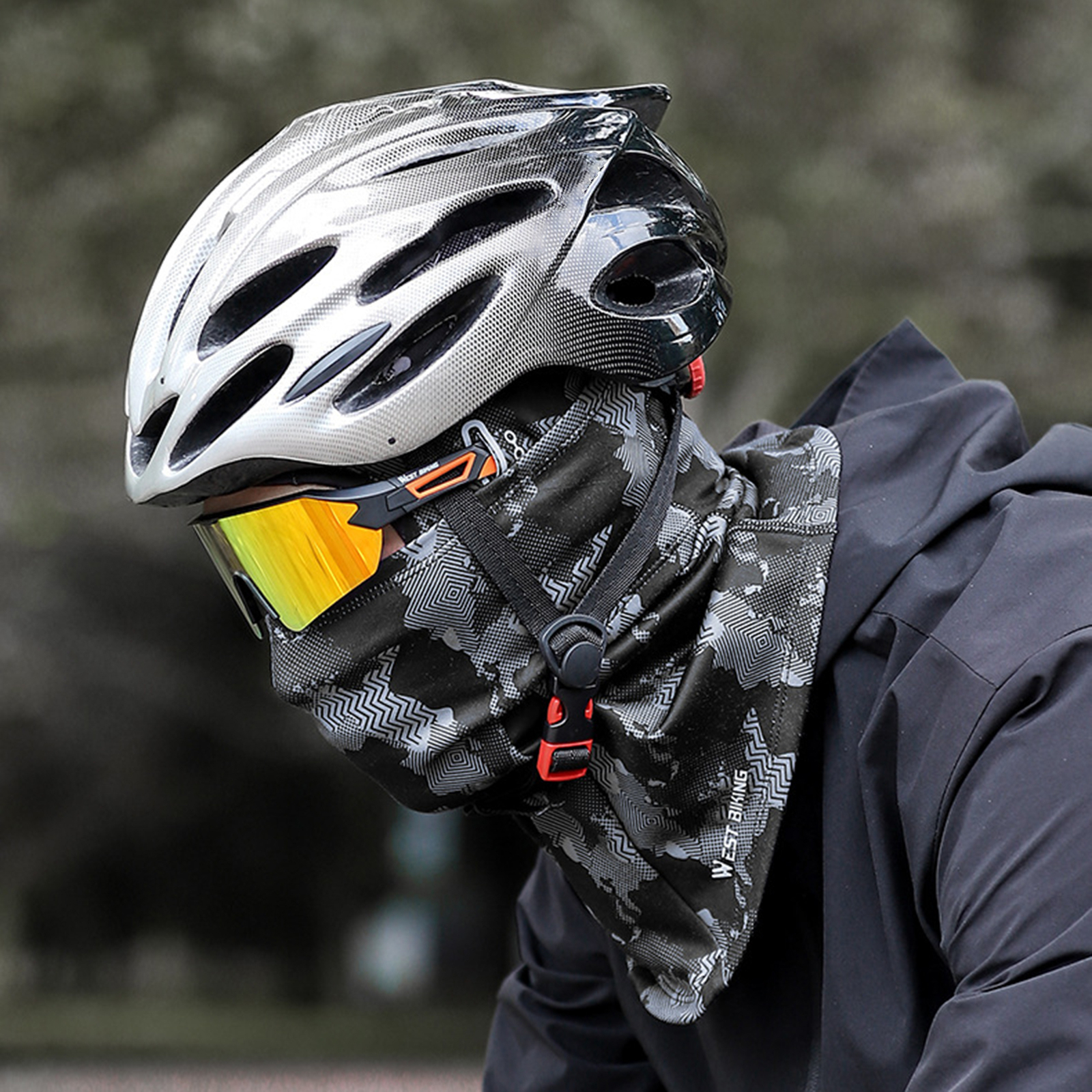 Cycling Headgear Thickened Warm Head Guard Unisex Stretchy Winter ...