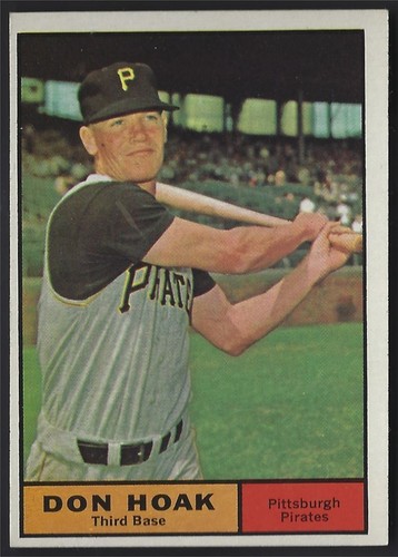 1961 Topps Don Hoak ꬾ Pittsburgh Pirates #230 | eBay