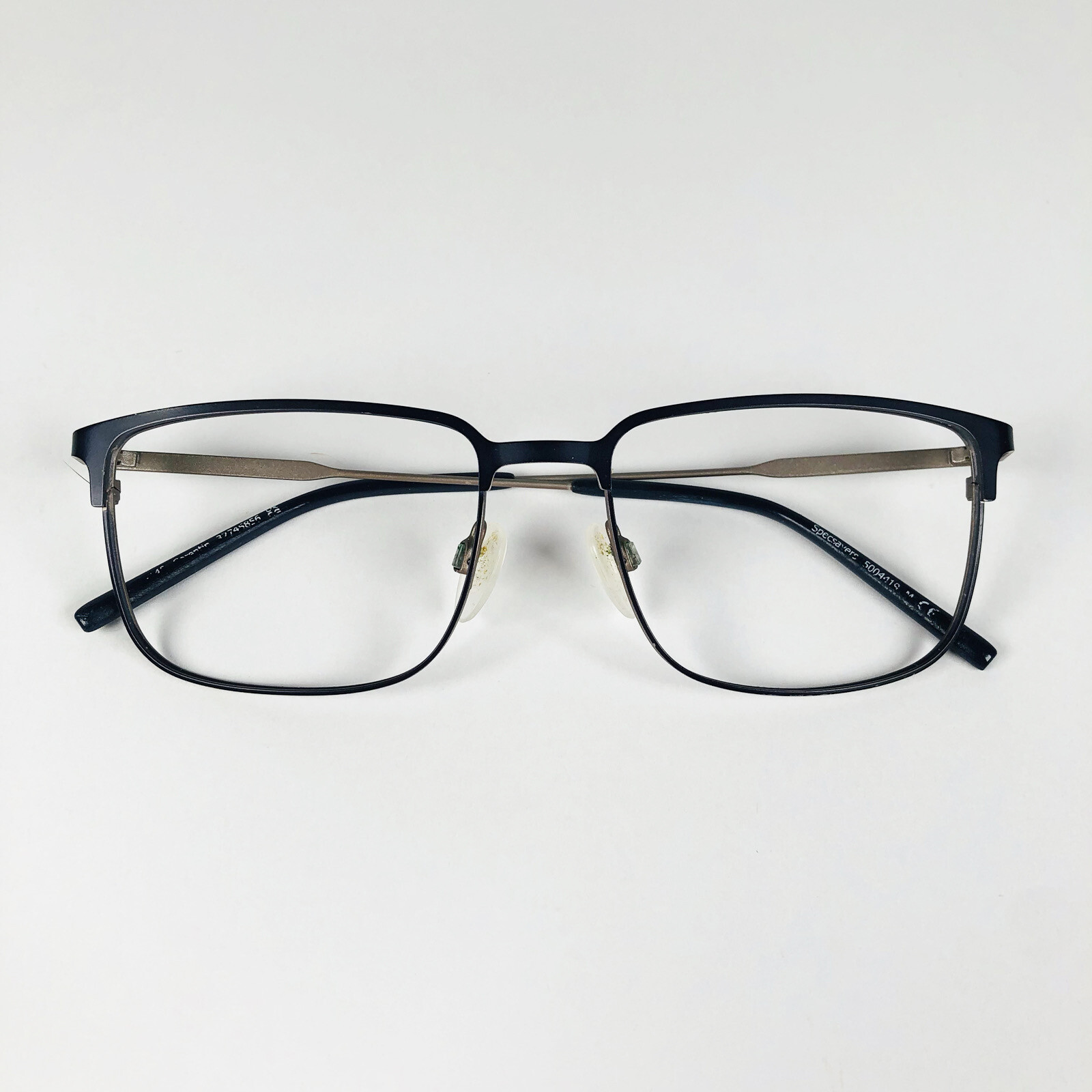 SPECSAVERS eyeglasses MATT BLUE SQUARE glasses frame MOD: CORENTIN ...