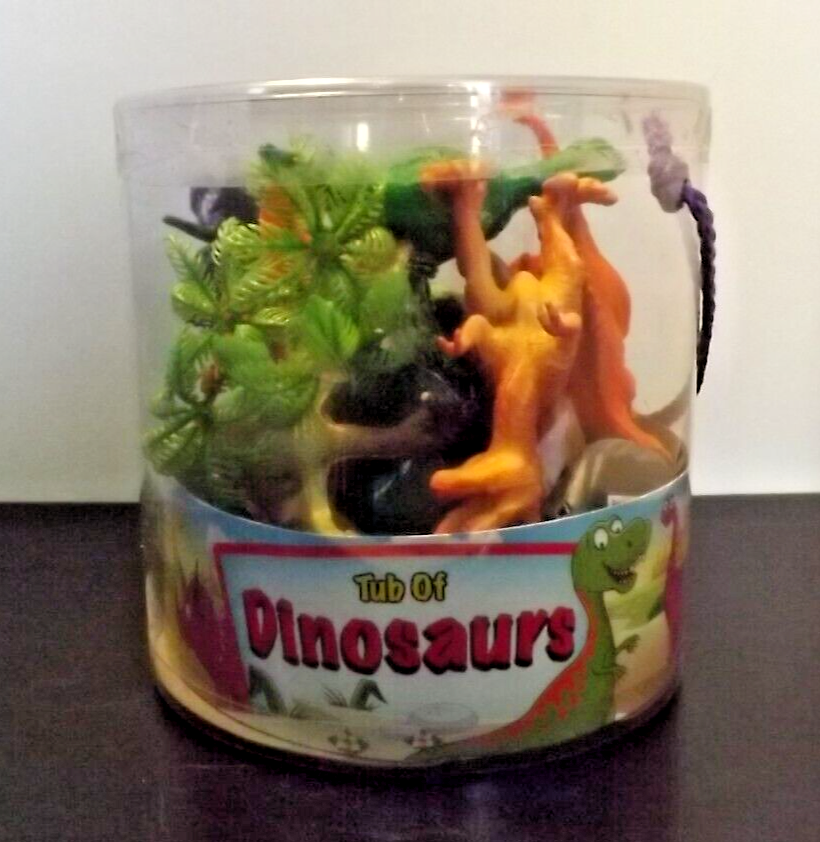 Tub of Dinosaur Toys | eBay