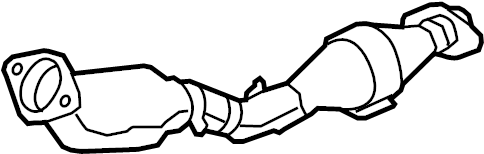 Nissan/INFINITI 20010-ZW40A Catalytic Converter (Front) | eBay