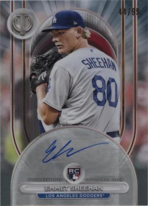 2024 Topps Tribute - League Inauguration Autographs Emmet Sheehan #LIA ...