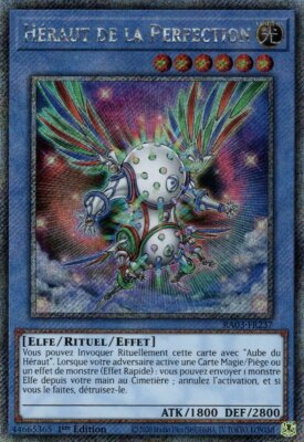 Yu-Gi-Oh! - Héraut de la Perfection - MINT/NMINT - FR - 1st | eBay