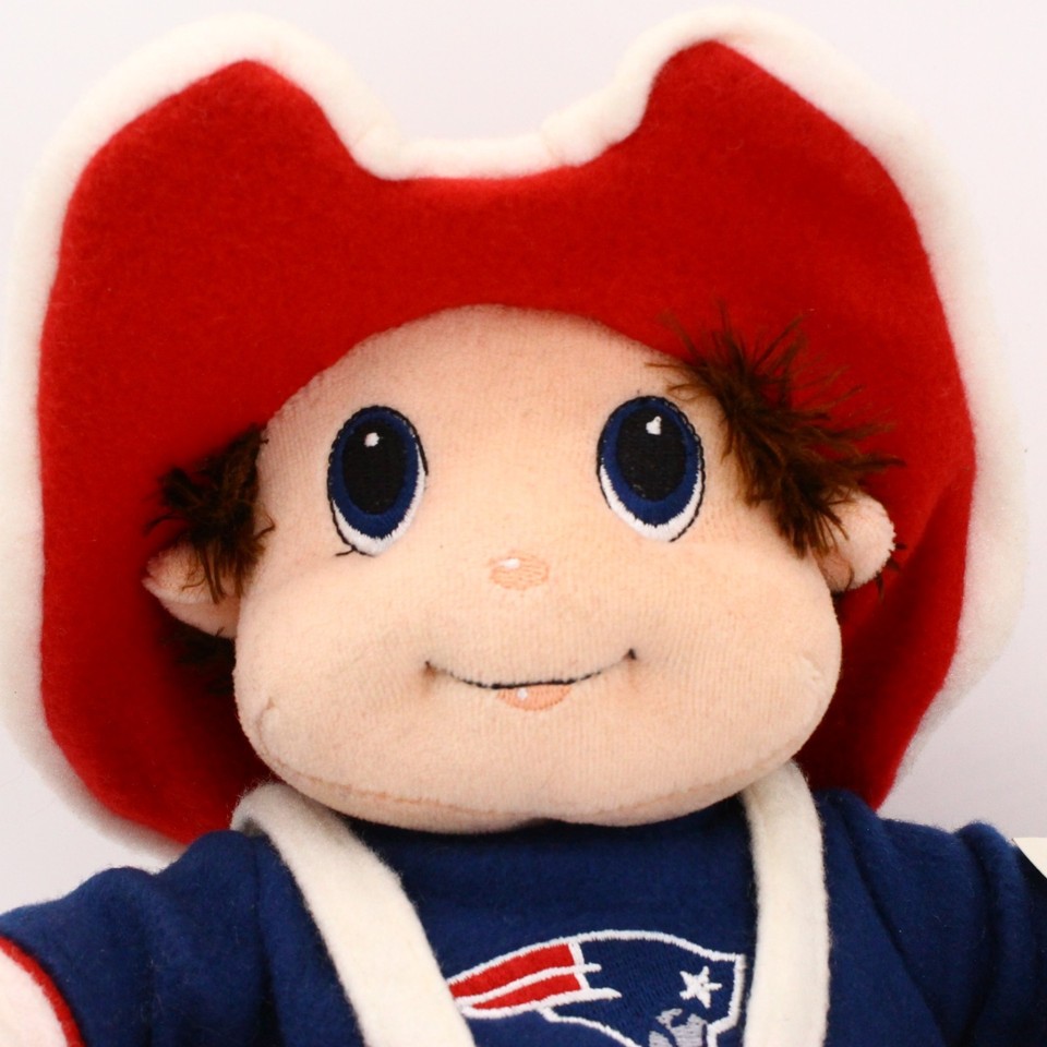 Vintage NFL Lil’ Fans New England Patriots Plush Stuffed Doll NWT ...