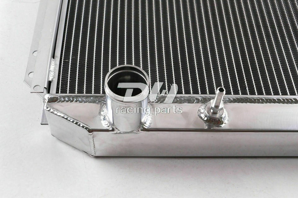 4 Row Downflow Alu Radiator Fit 1953-1956 55 Ford F100 F250 F350 Pickup ...