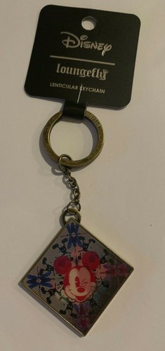 NWT Disney Loungefly Mickey Mouse Kaleidoscope Lenticular Keychain | eBay