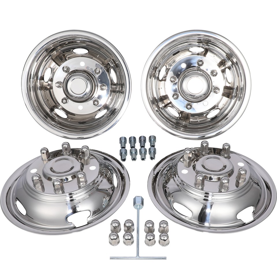 For 2011-2024 Chevy Silverado 3500/GMC Sierra 3500 HD 17" Dually Wheel ...