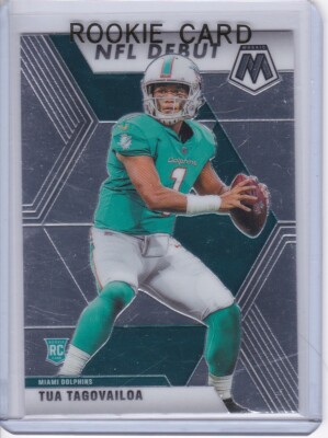 TUA TAGOVAILOA ROOKIE CARD 2020 Panini Mosaic NFL DEBUT RC Miami ...