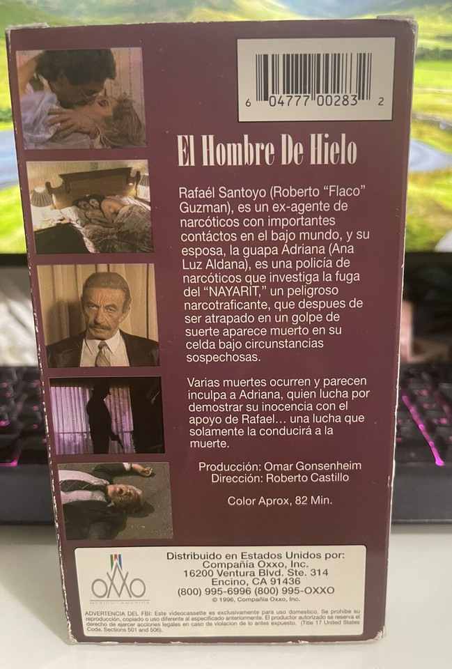 El Hombre de Hielo - Roberto “Flaco” Guzman (VHS) | eBay