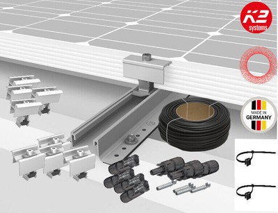 Montageset: K2 Montagesystem für PV-Anlagen für Trapezblechdach | eBay