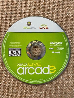 Xbox Live Arcade - Xbox 360 (DISC ONLY) 827307778001| eBay