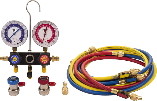 MA1234: Pro-Set Manifold A/C Gauge Set with Hoses (R-12, R-134A ...