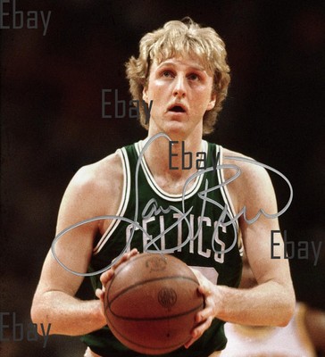 Boston Celtics legend Larry Bird Signed 8x10 Matte Photo (Reprint) | eBay
