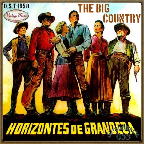 THE BIG COUNTRY Soundtrack CD #55/100 O.S.T Original Film 1958 Jerome ...
