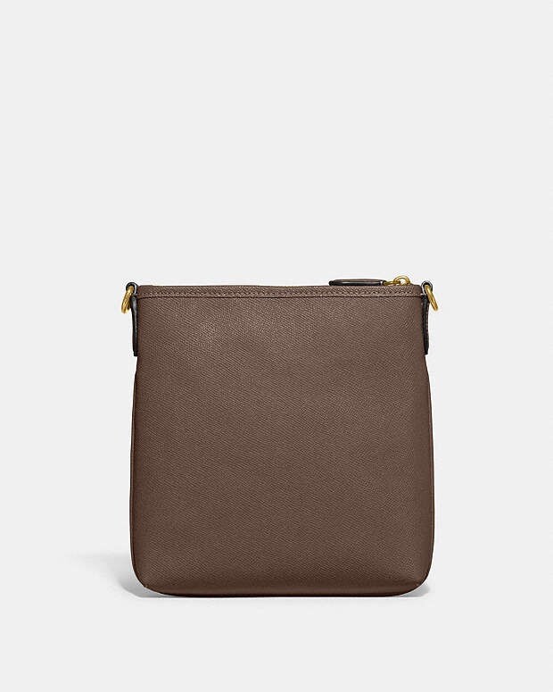 Coach Stone Leather Stripe Kitt Crossbody Bag NWT CC526 | eBay