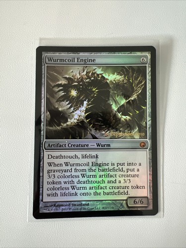 Wurmcoil Engine -Foil English MTG Promos: Prerelease Cards | eBay