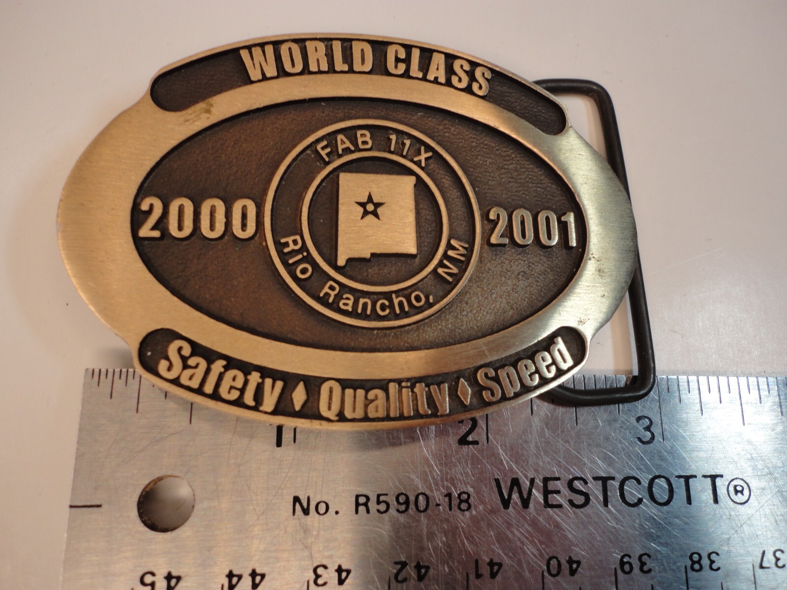 2001 Fab 11X World Class Safety Quality Speed Belt Bu… - Gem